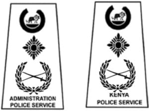 List Of Kenya National Police Service Ranks and Badges